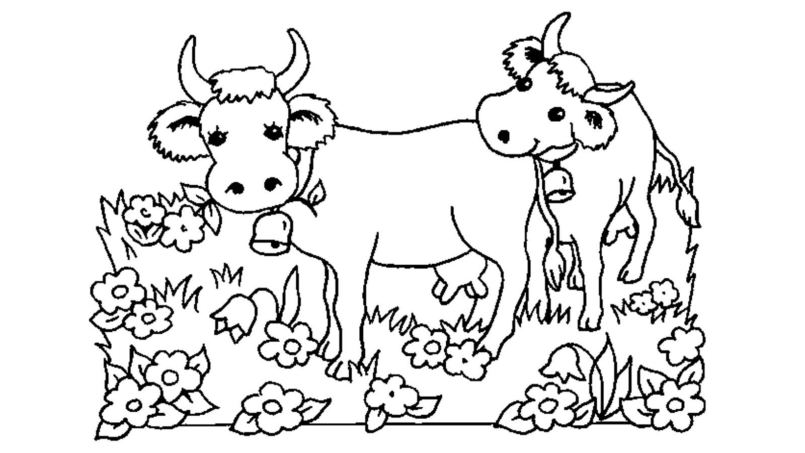 Dibujo de Animales de granja para colorear y pintar #233