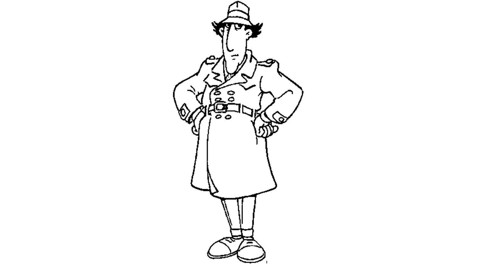 Dibujos de El inspector Gadget para colorear y pintar
