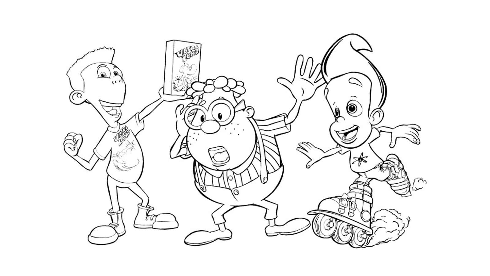 Jimmy Neutron Para Colorear Jimmy Neutron 015 | Dibujos Y Juegos, Para