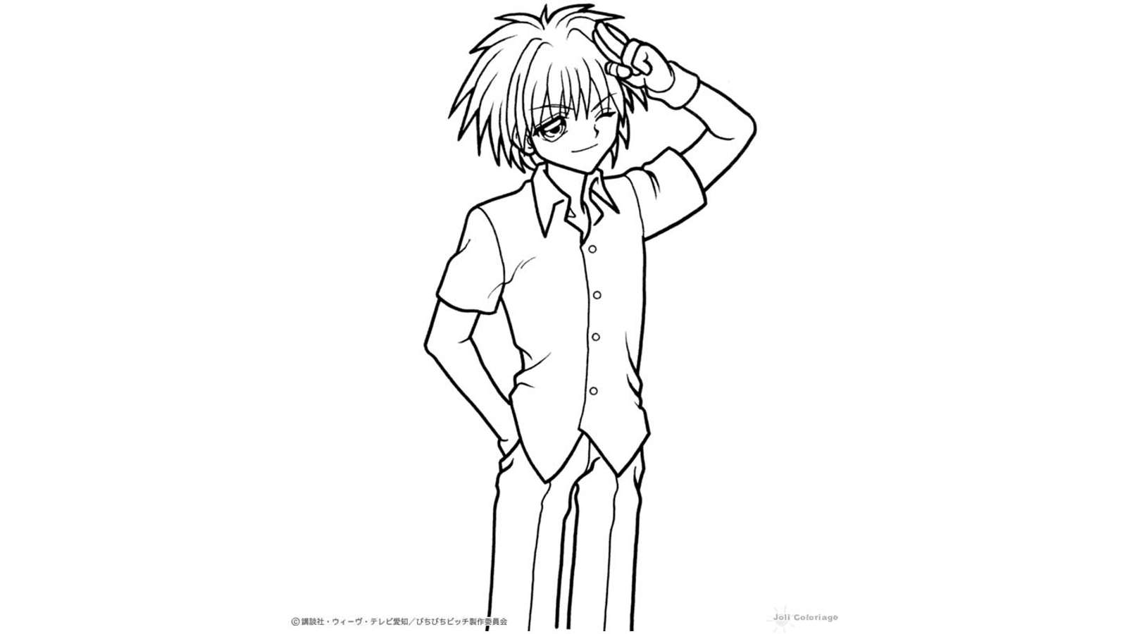 Dibujo de Mermaid Melody: Pichi Pichi Pitch para colorear y pintar #16581