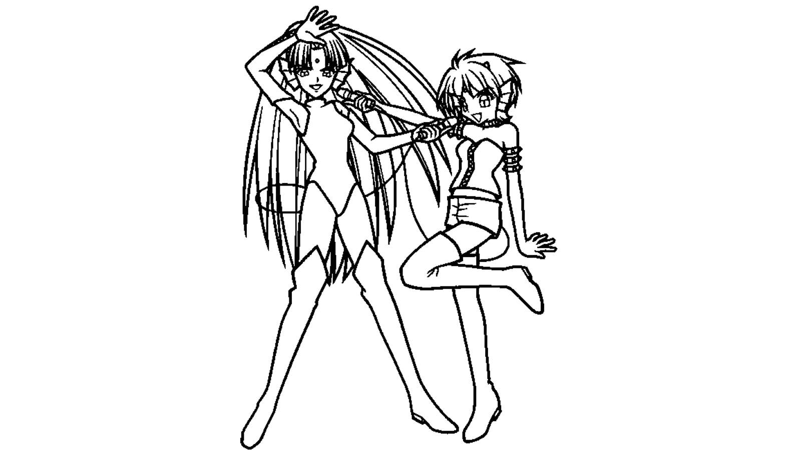 Dibujo de Mermaid Melody: Pichi Pichi Pitch para colorear y pintar #16641