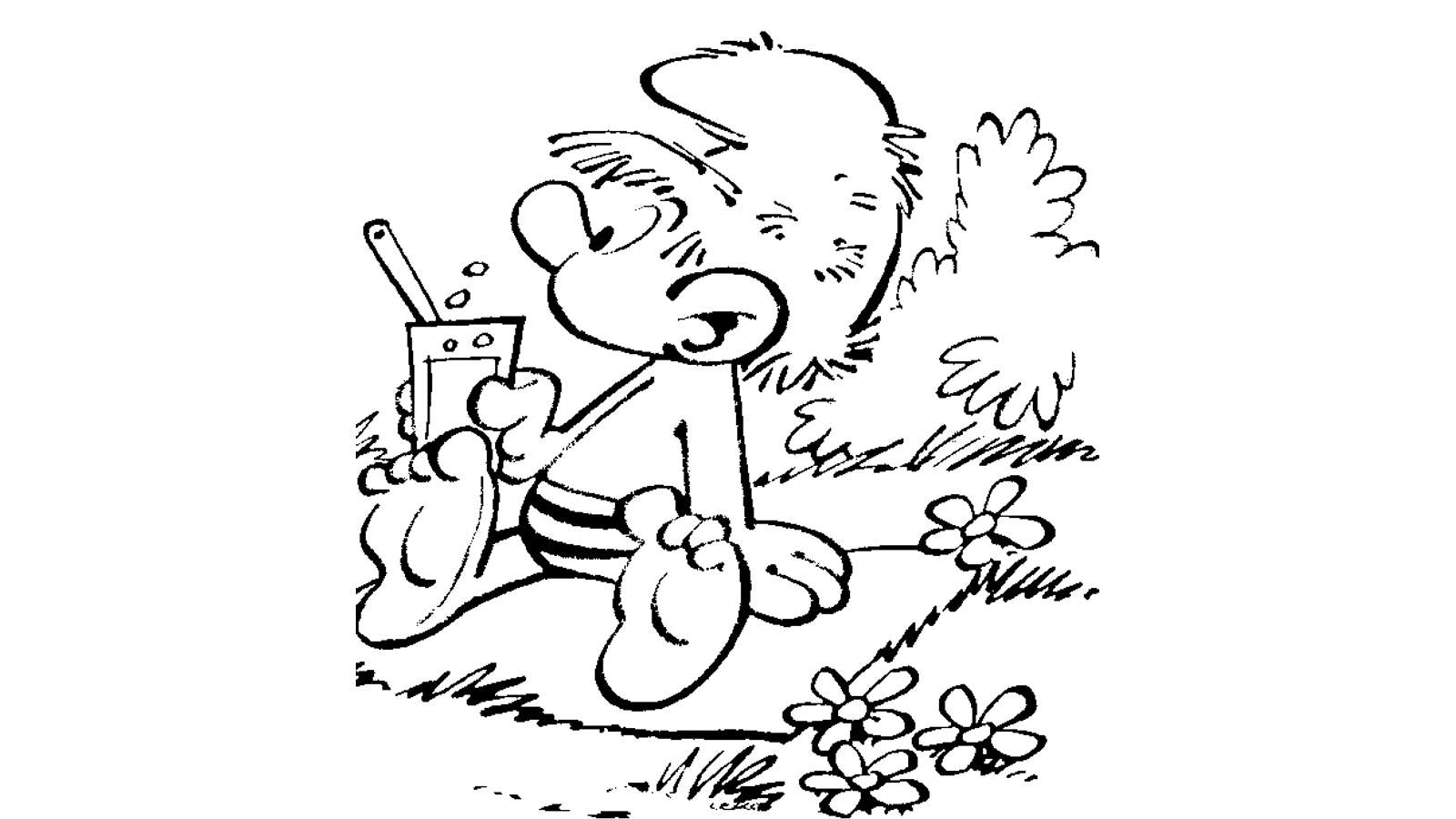 Dibujo de Los Pitufos para colorear y pintar #18821