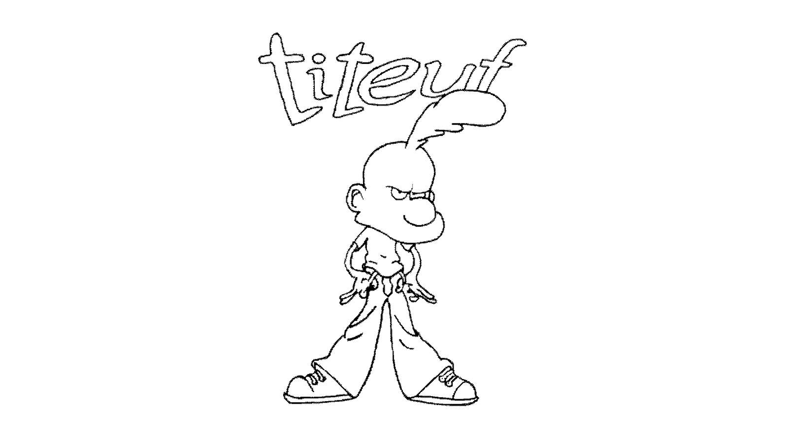 Dibujo De Titeuf Para Colorear Y Pintar 20247