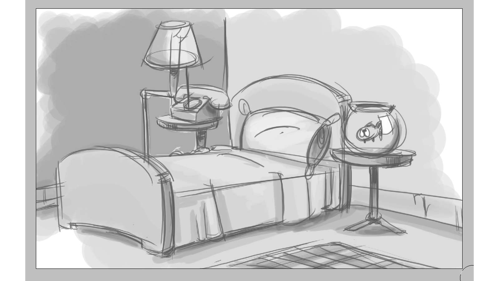 Dibujo de Cuarto para colorear y pintar #22104