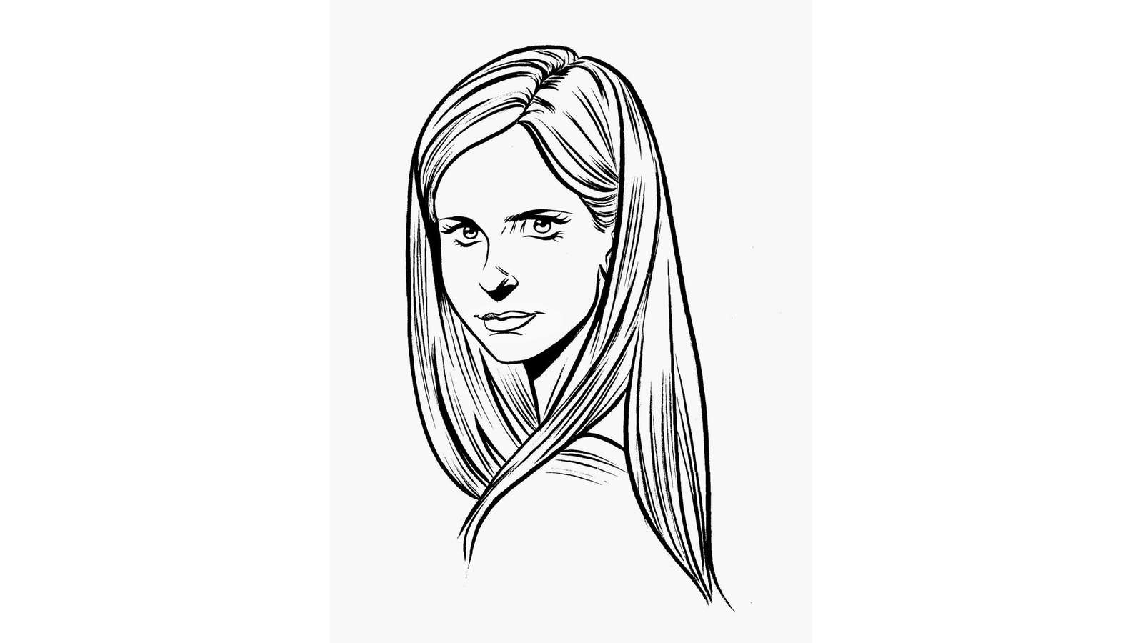 Dibujo de Buffy cazavampiros para colorear y pintar #45528