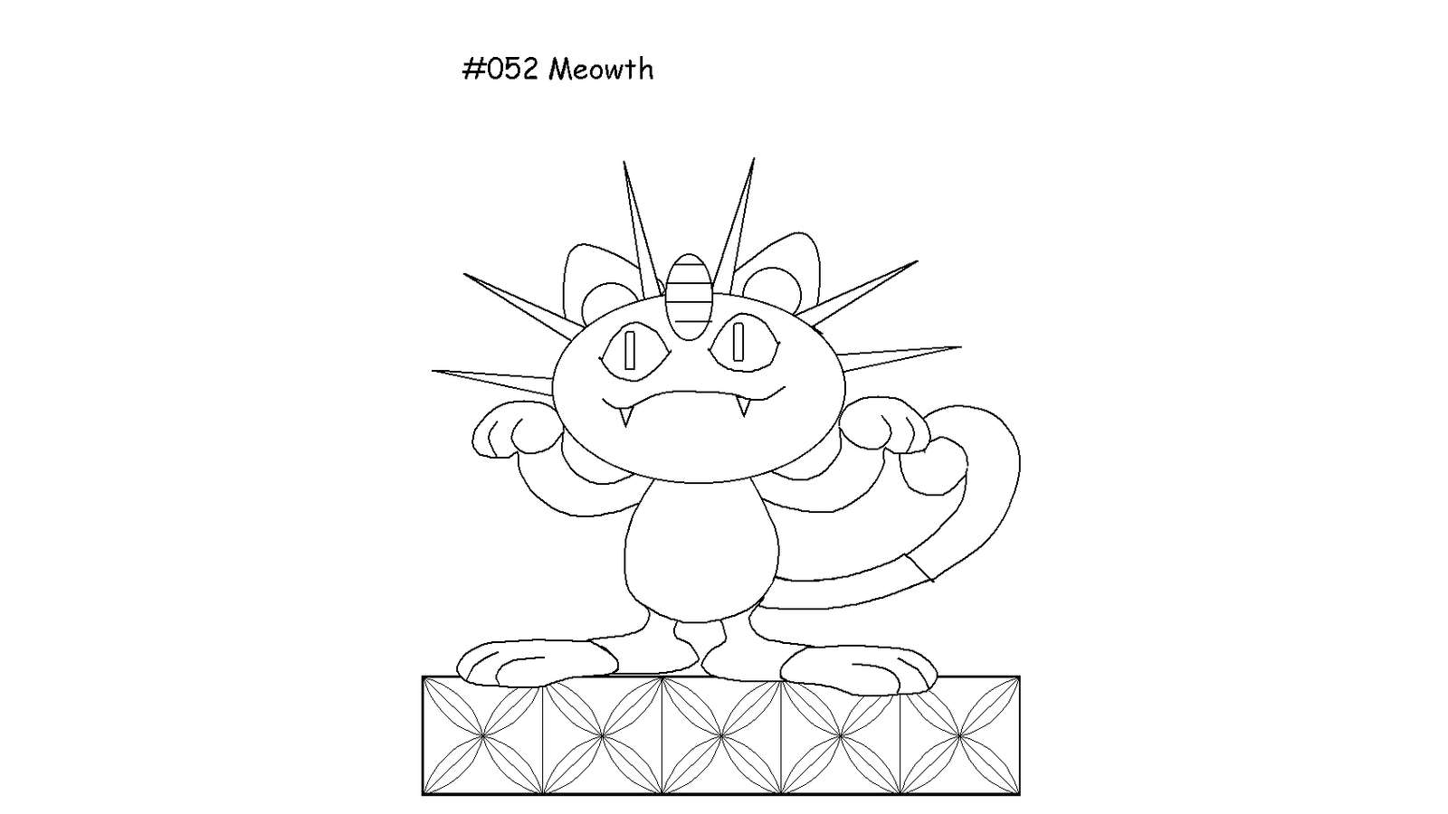Dibujo para colorear de Pokemon Go #52868