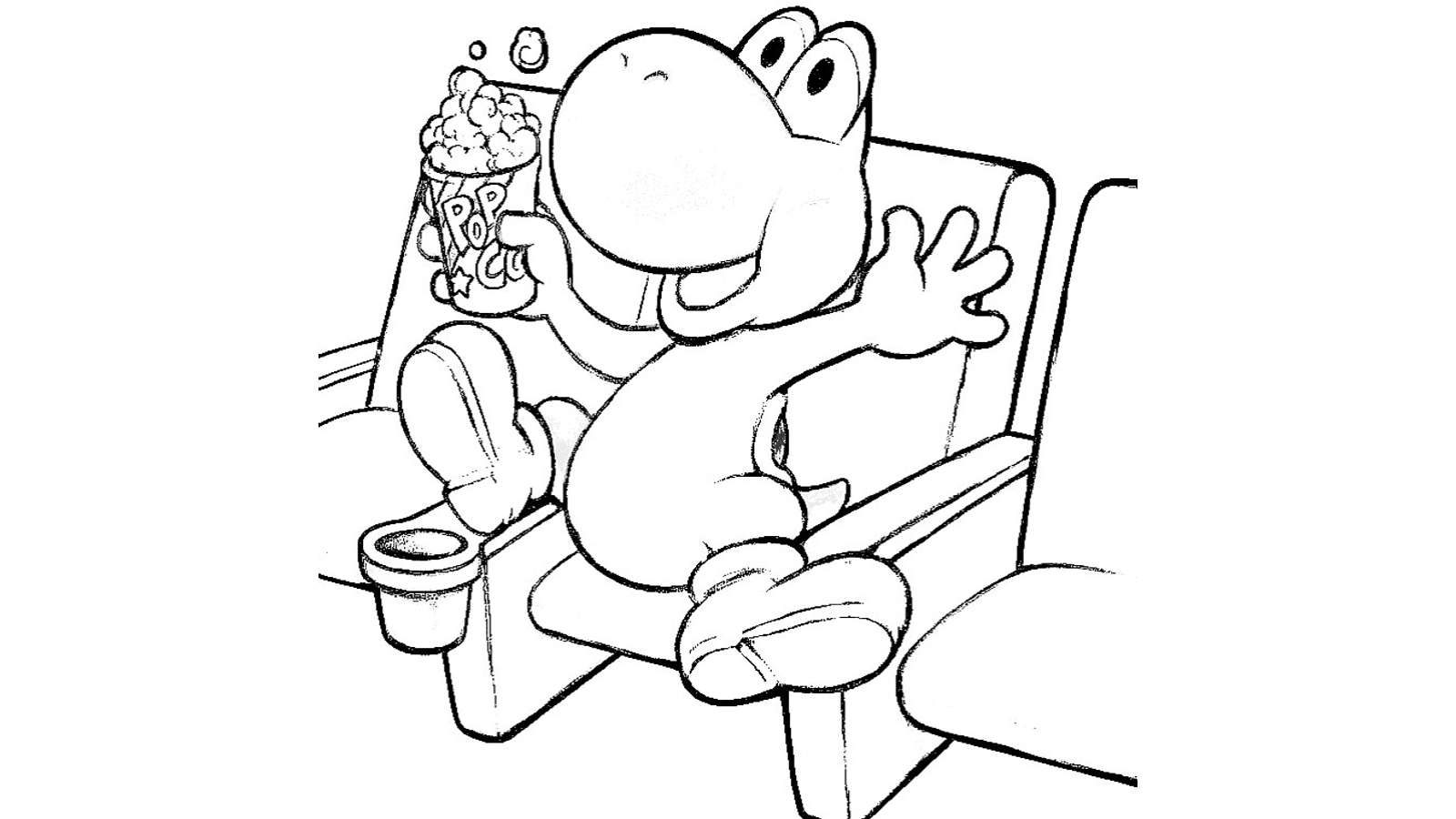 Dibujo de Super Mario Bros para colorear y pintar #53267