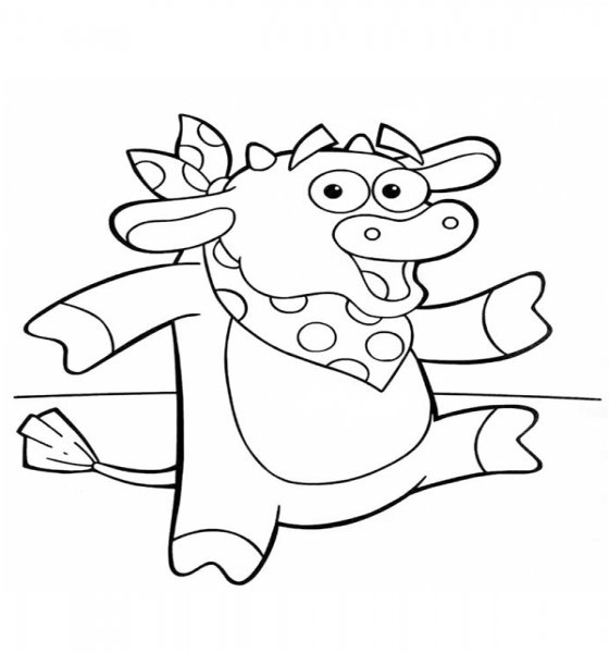 Dibujo de Dora la exploradora para colorear y pintar #13678