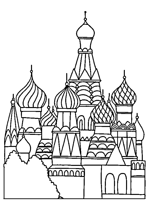 Dibujo de Palacio para colorear y pintar #22457