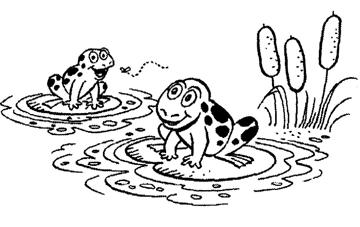 Dibujo de Lago para colorear y pintar #28029