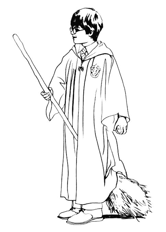 Dibujo de Brujo para colorear y pintar #41039