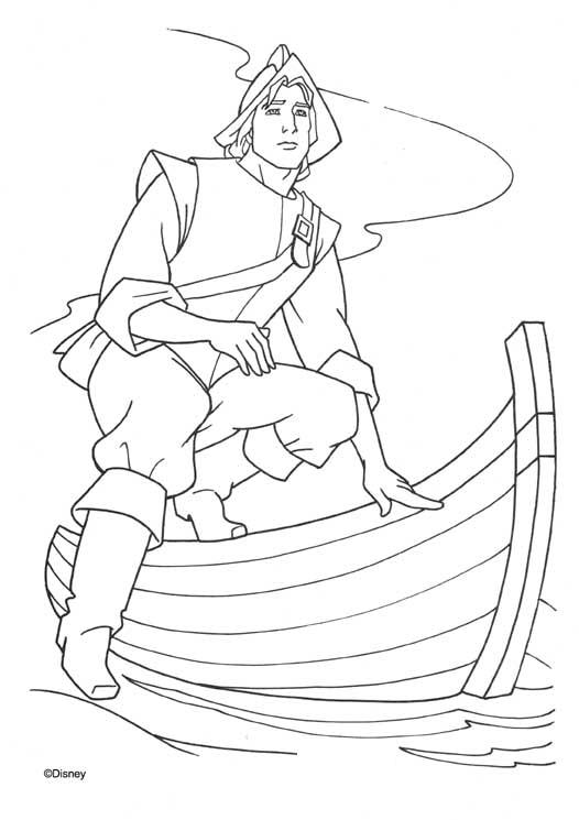 Dibujo de Canoa para colorear y pintar #51417