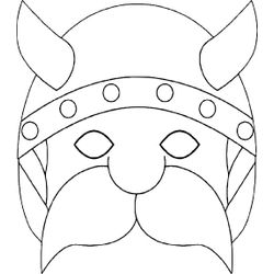 Dibujos de Vikingo para colorear y pintar