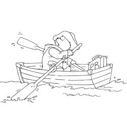 Dibujos de Canoa para colorear y pintar